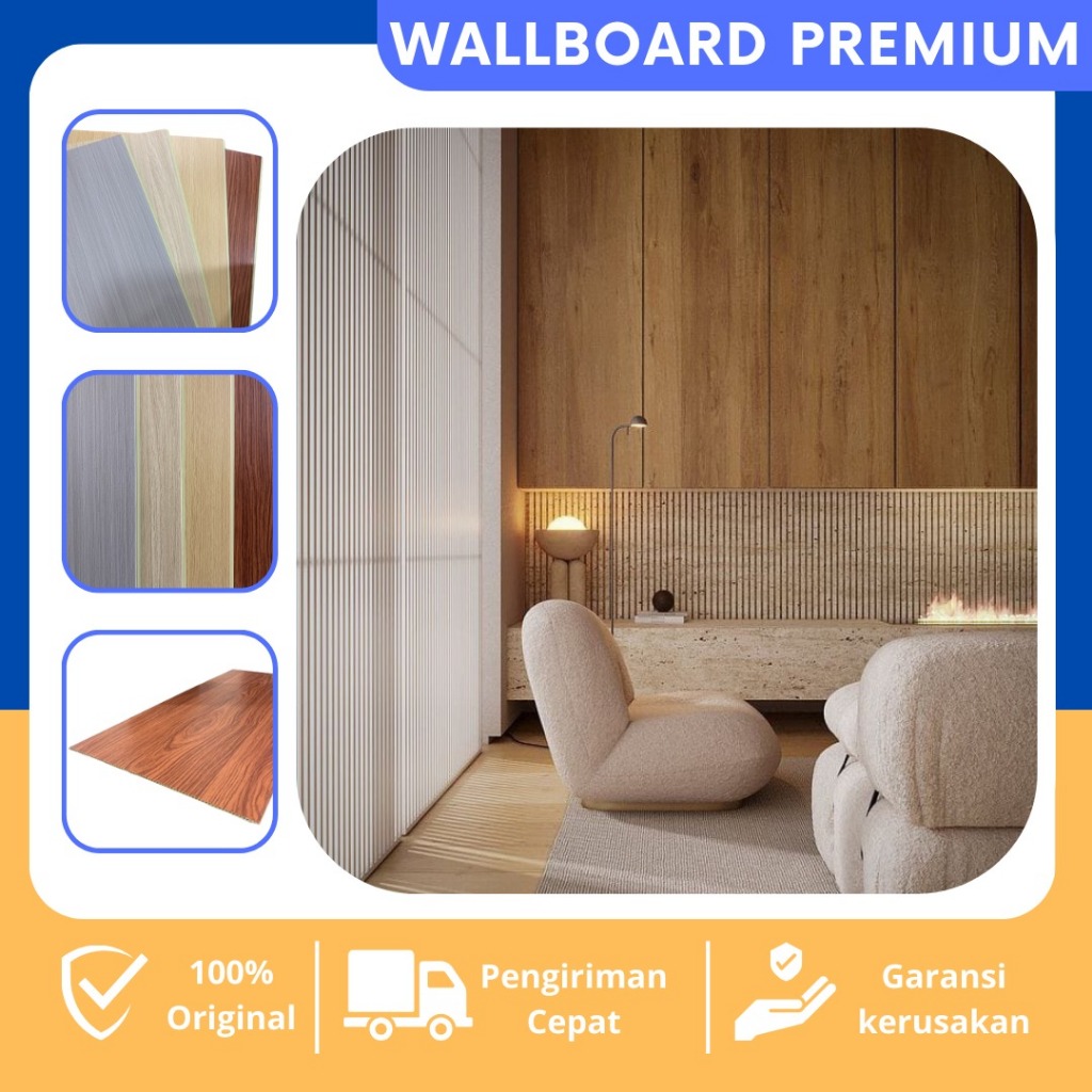 Jual Wallboard WPC PAKET USAHA / Wallboard Panel PVC/ Wallboard hiasan ...