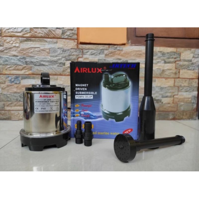 Jual Pompa Celup Magnet Driven Airlux SP 2400 | Shopee Indonesia