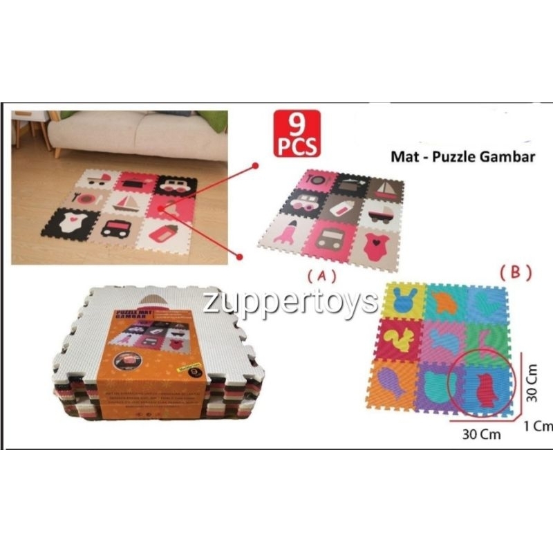 Jual Karpet Puzzle Evamat/ Alas Lantai Puzzle | Shopee Indonesia