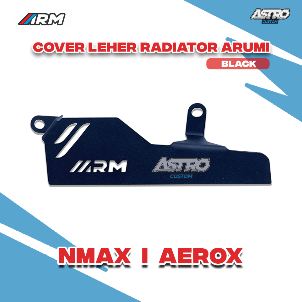 Jual Cover Leher Radiator YAMAHA NMAX 155 NEW | AEROX 155 NEW FULL CNC ...
