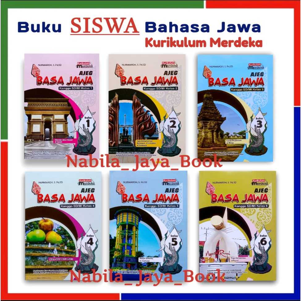 Jual Buku Siswa Ajeg Basa Jawa Kelas 123456 SD/MI Kurikulum Merdeka - Buku Bahasa Jawa Kurikulum ...