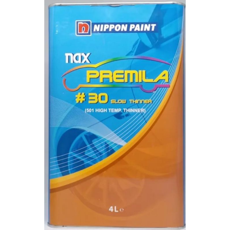 Jual Thiner slow Nax premila isi 4L #30 Nippon paint | Shopee Indonesia