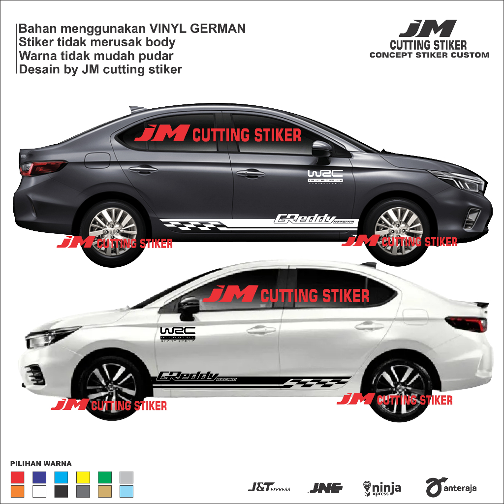 Jual Stiker list mobil sedan cutting stiker strip body bawah mobil vios ...
