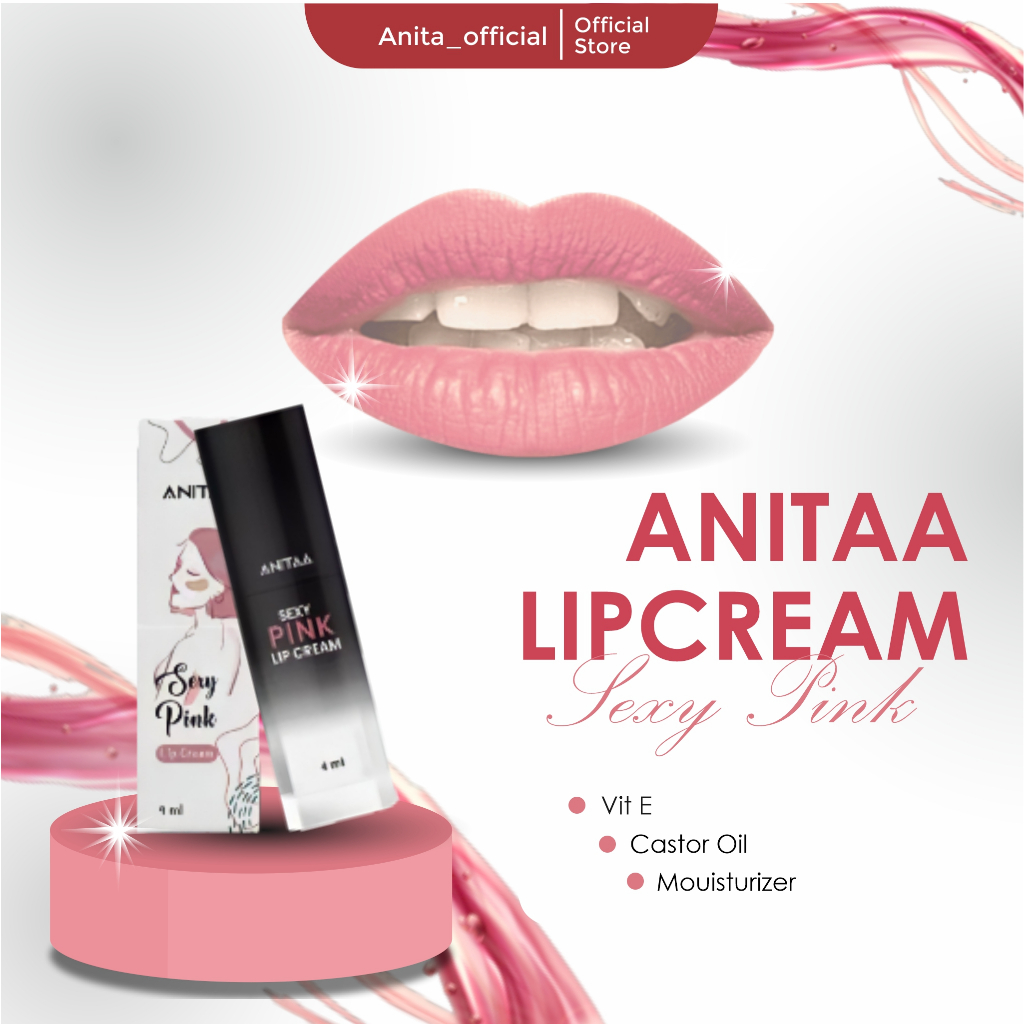 Jual Lip Cream Pink Anitatlb | Shopee Indonesia