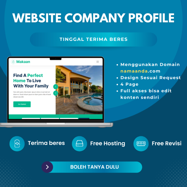 Jual Jasa Pembuatan Website Company Profile | Jasa Website | website perusahaan | Website Profil ...