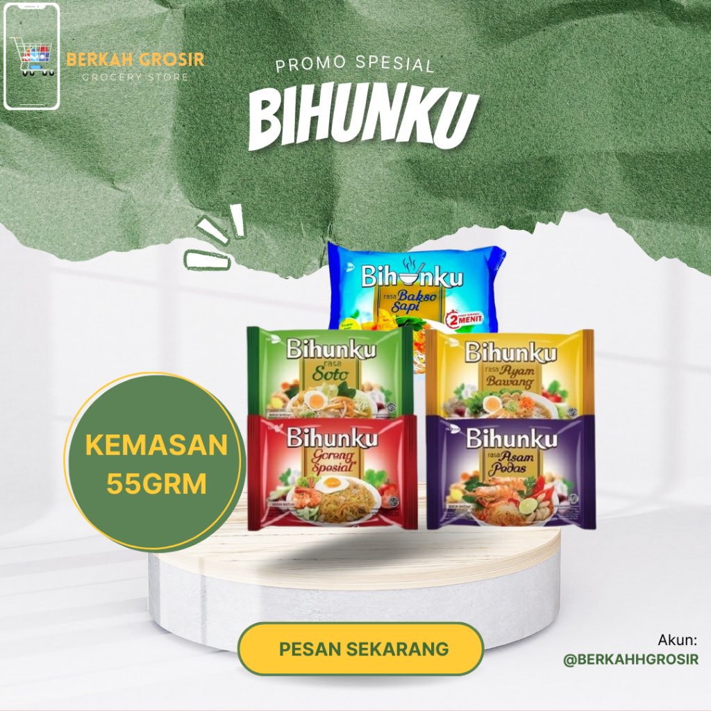 Jual BIHUNKU BIHUN INSTANT KUAH BERBAGAI RASA | Shopee Indonesia