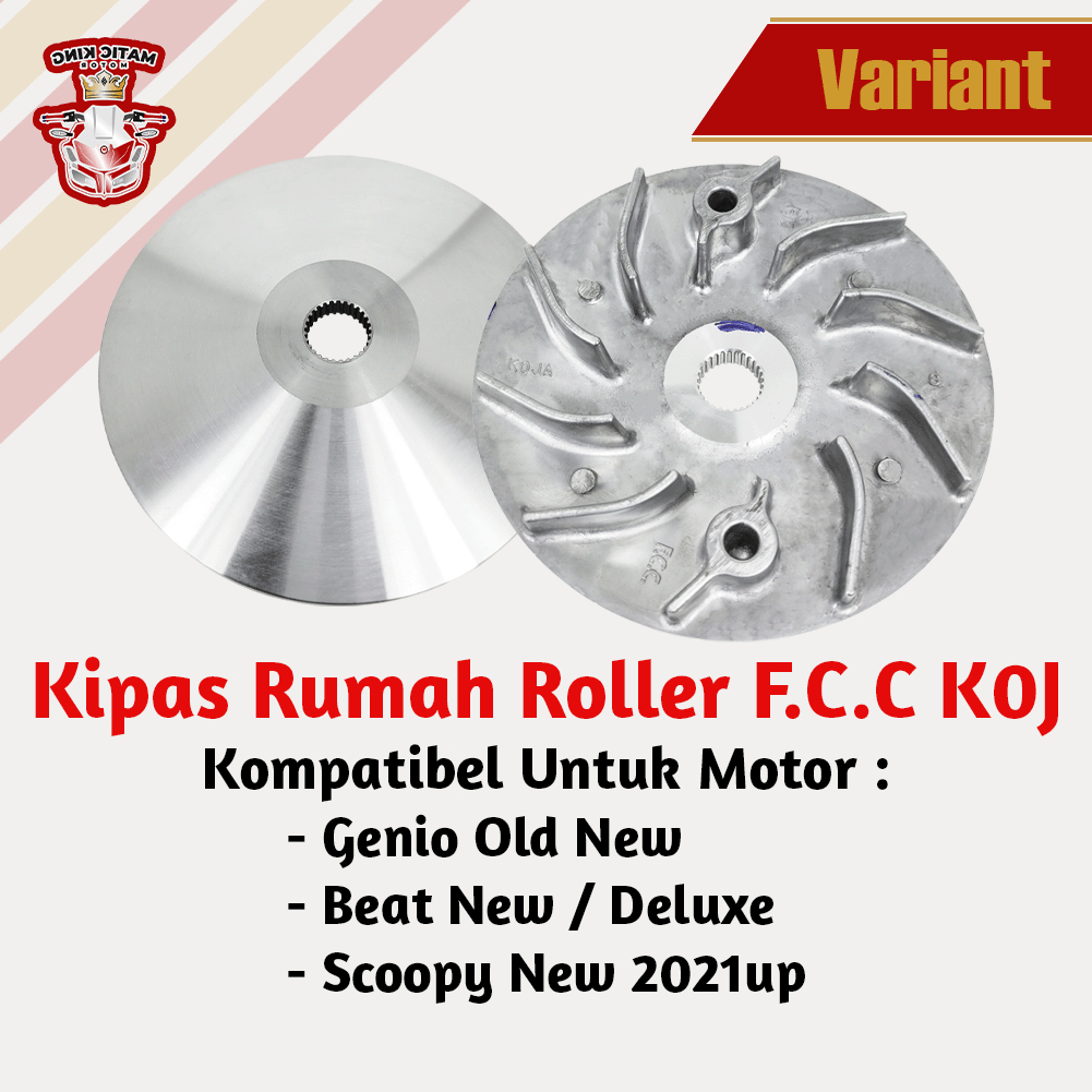 Jual Kipas Lawan Rumah Roller Genio Beat New Deluxe 2020 Scoopy 2021 up Old New K0J Clutch FCC ...