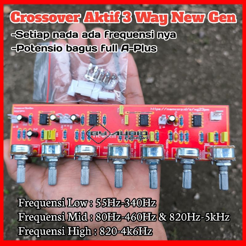 Jual Crossover Aktif 3 Way | Crossover Aktif | Crossover | Shopee Indonesia