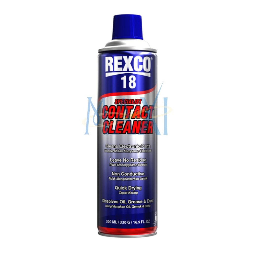 Jual REXCO 18 Contact Cleaner - Pembersih Komponen Listrik - uk. 500 ml ...