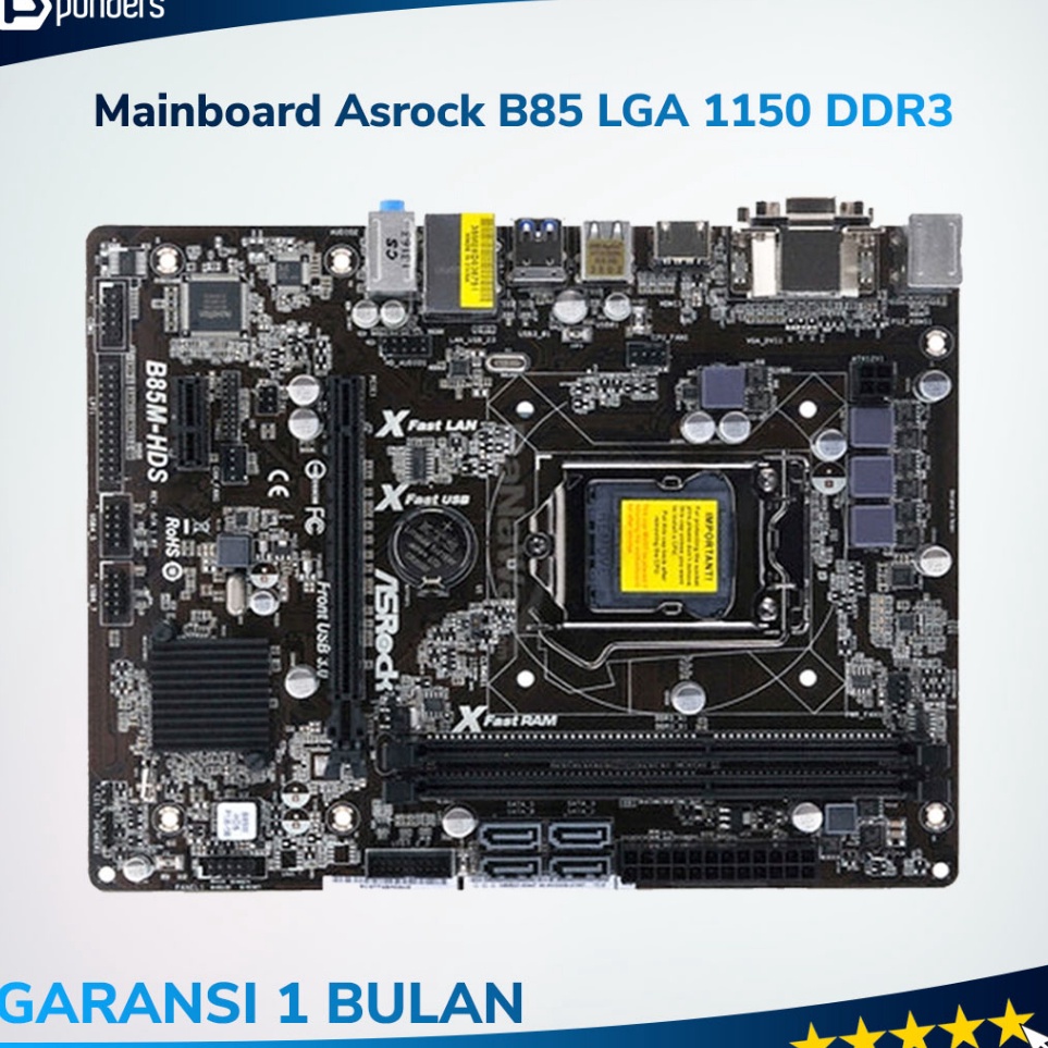 Jual ART M26I Mainboard Intel ASRock B85 LGA 115 DDR3 Support Gen4 ...
