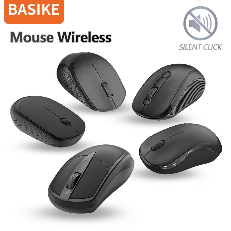 Jual ART F33N BASIKE Mouse Wireless Silent Click Ultra Tipis Portable ...