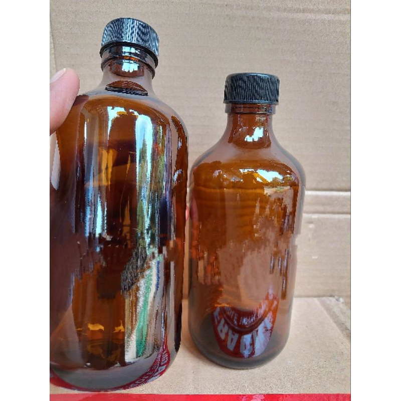 Jual Botol kaca coklat 300ml, Botol kaca amber 300ml | Shopee Indonesia