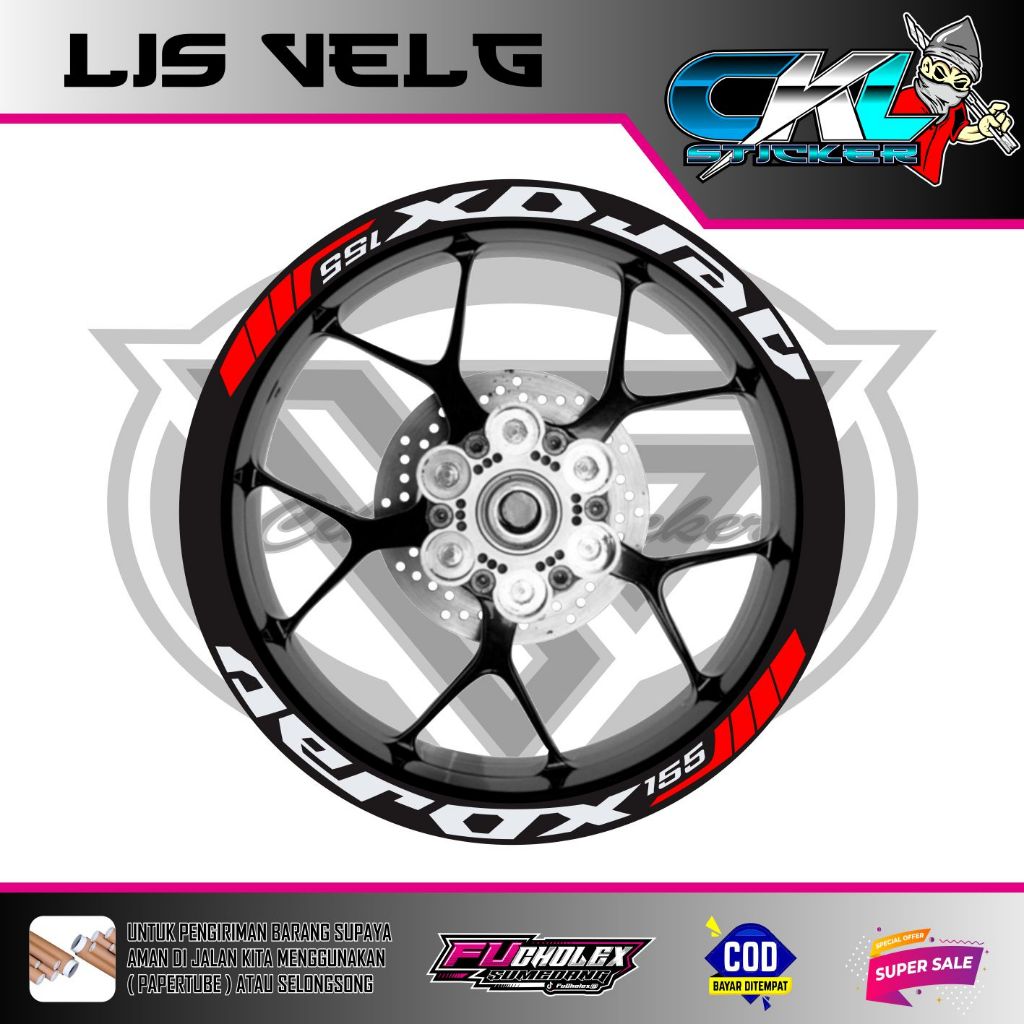 Jual Stiker Velg Aerox, Lis Velg Variasi Aerox, Stiker Variasi Velg ...