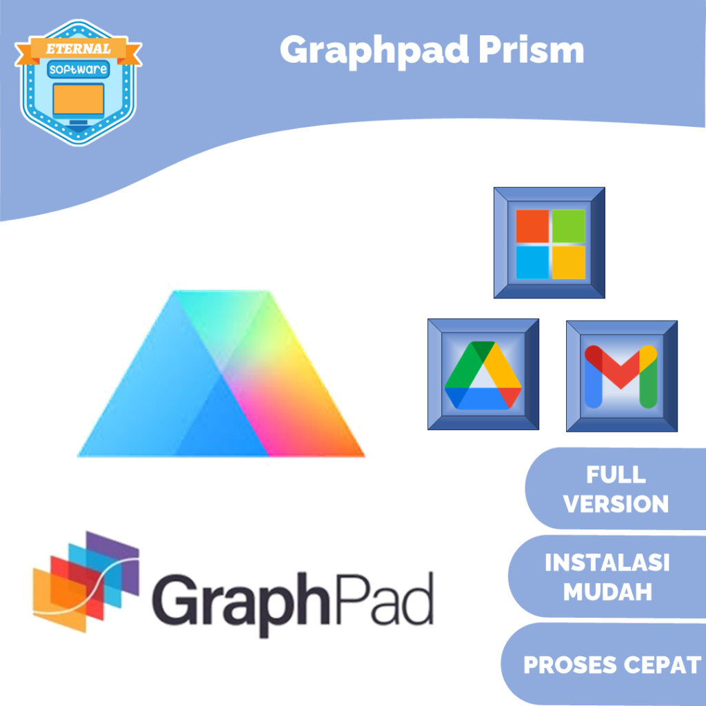 Jual Graphpad Prism Full Version Aplikasi Windows Olah Data Statistik ...