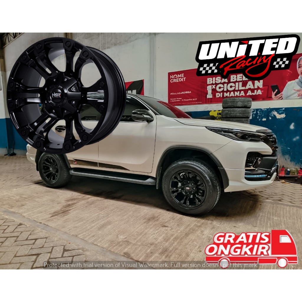 Jual VELG MOBIL OFFROAD RING 18 HSR LUMBIS UNTUK FORTUNER PAJERI R18 ...
