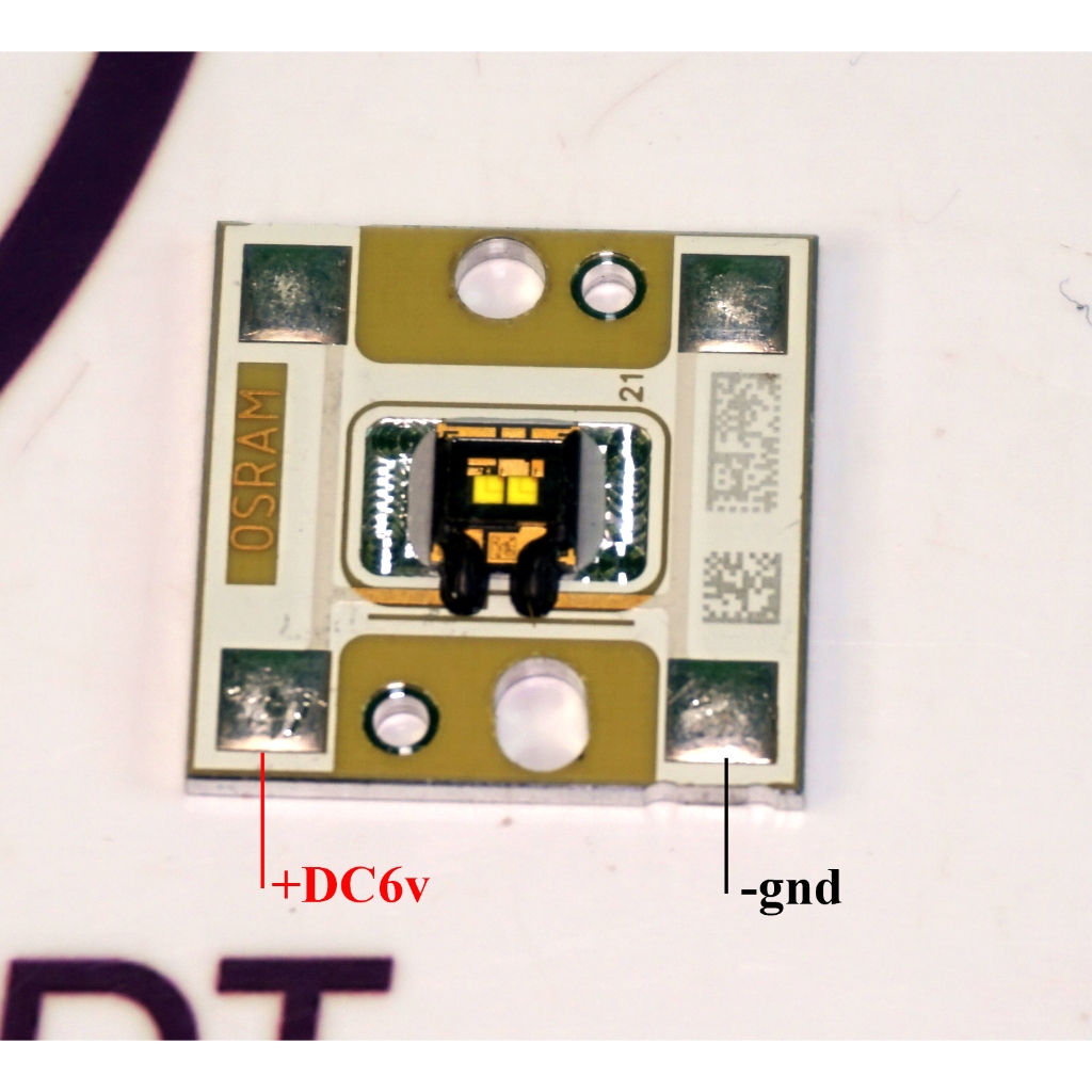 Jual Led Chip Osram 6v-7v 10w 6500k Putih White HeadLamp LE UW D1W2 ...