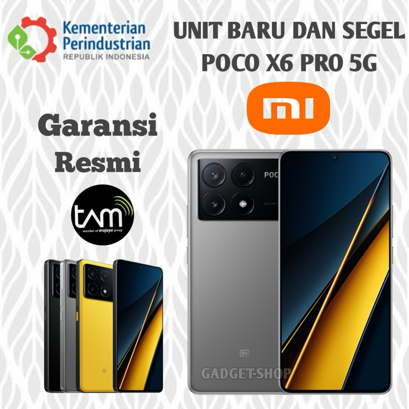 Jual POCO X6 PRO 5G 12GB + 512GB garansi resmi xiaomi dimensity 8300 Ultra 5000 mAh | Shopee ...