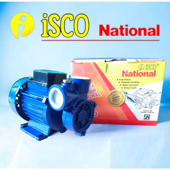 Jual Pompa Air ISCO DB -125 listrik Water Pump / EFOS / NATIONAL ...