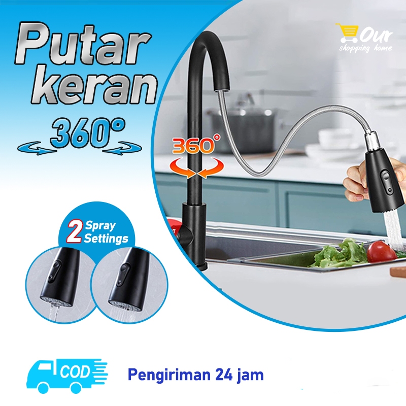 Jual OUR NEW Kran Pantry Mixer Tarik/Kran Sink Mixer Tarik Stainless ...