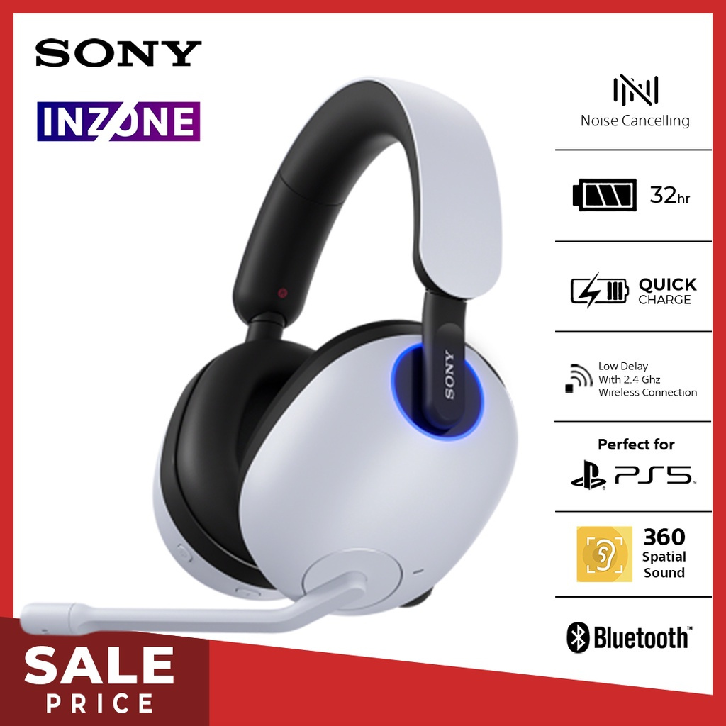 Jual SONY INZONE H9 Wireless Noise Cancelling Gaming Headset | Shopee ...