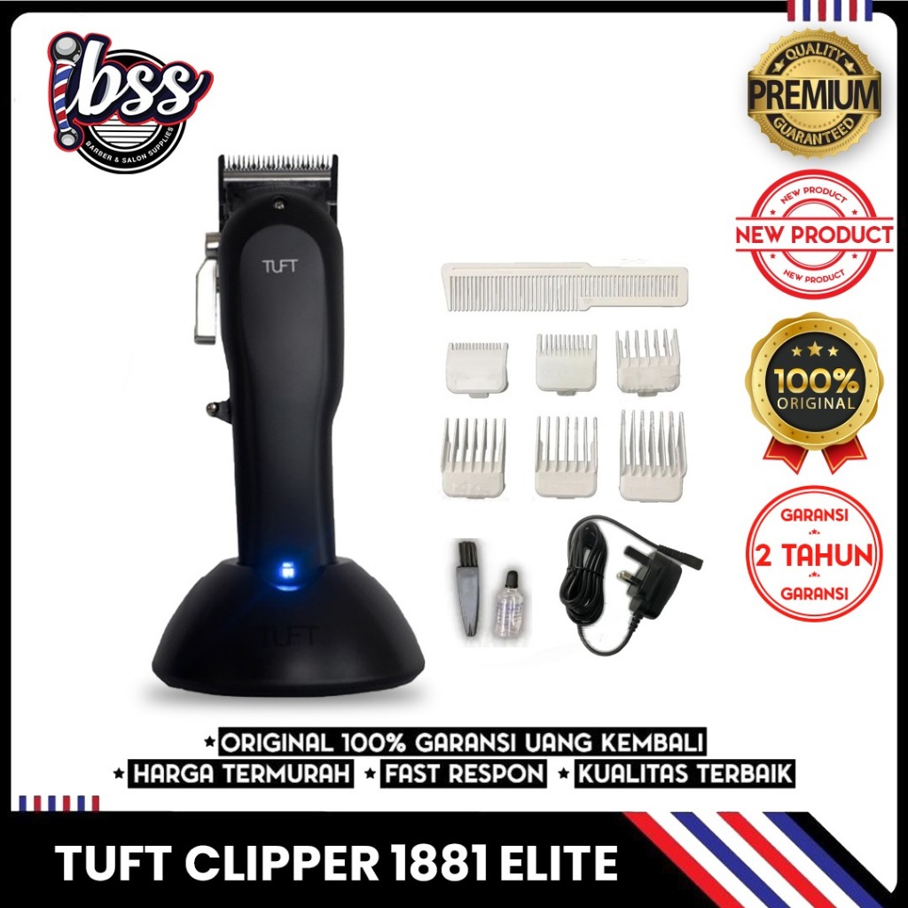 Jual TUFT Professional Clipper Elite 1881 Cordless Original | Shopee ...