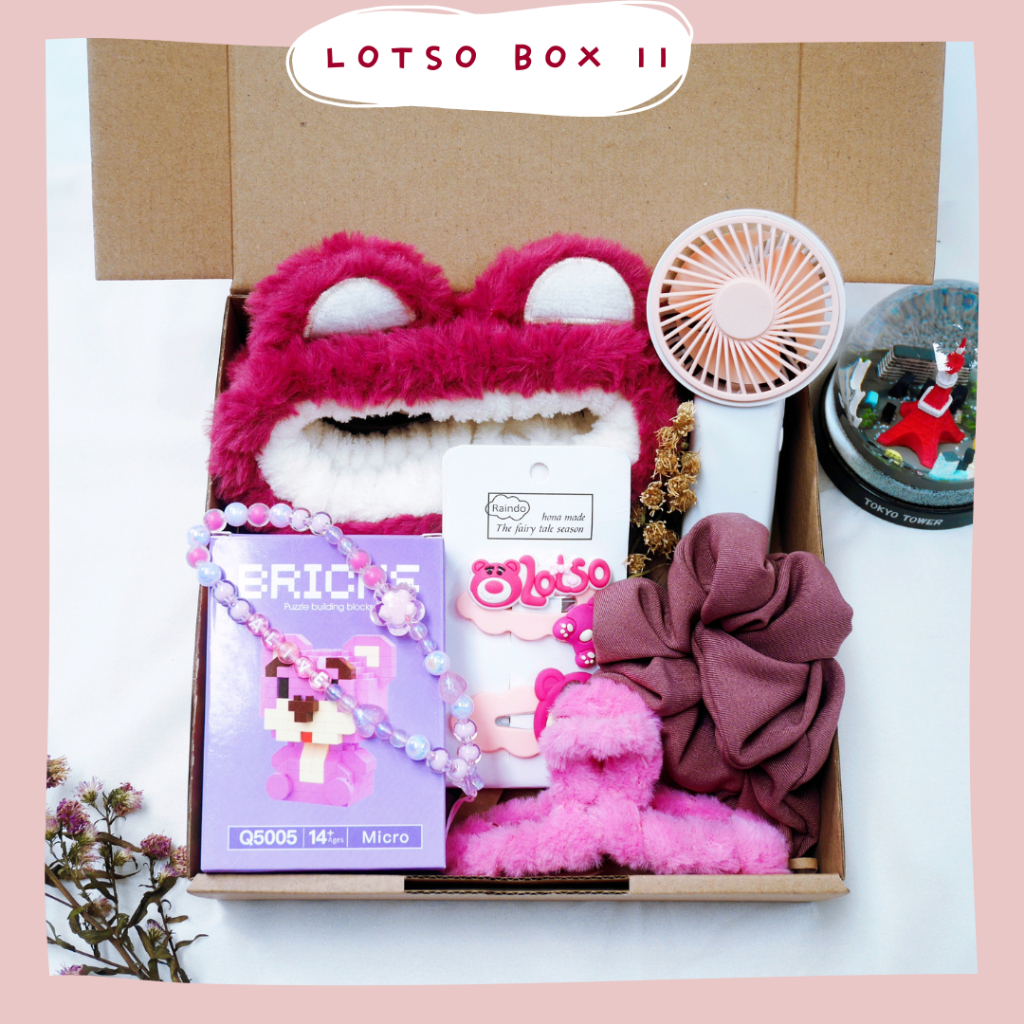 Jual (LOTSO BOX II) Hampers Lucu Aesthetic | Gift Box Kado Cewek ...