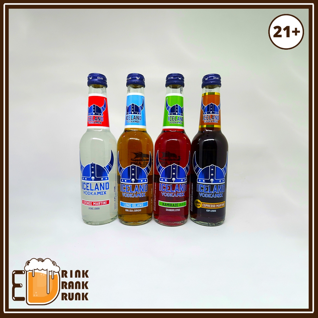 Jual ICELAND VODKA MIX - 275 ml (± 4.8%) | Shopee Indonesia