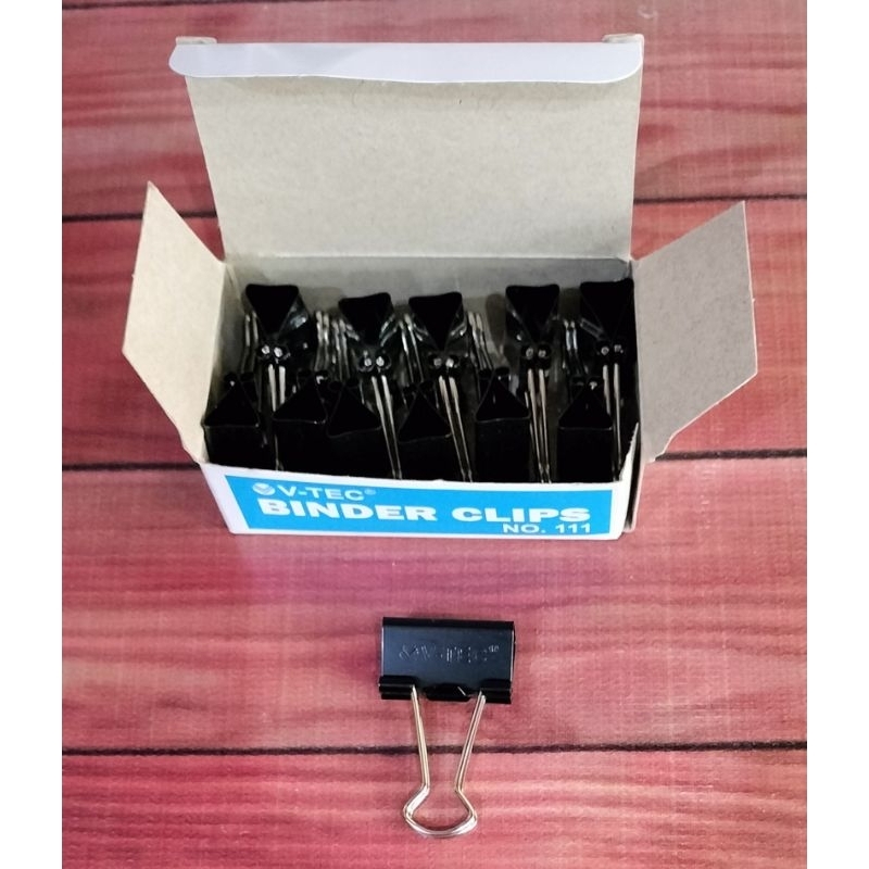 Jual Binder Clips V-Tec No. 111/ Klip Kertas / Binder Clip | Shopee ...