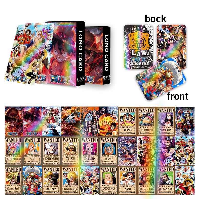 Jual BLANJA.ids LOMO card isi 30 pcs / kartu LOMO anime one piece tokyo ...