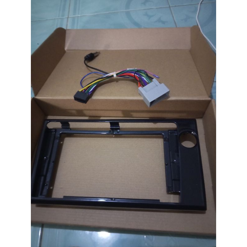 Jual Frame Head Unit 9 Inch Plus Soket PNP Honda Brio (OBRAL) | Shopee ...