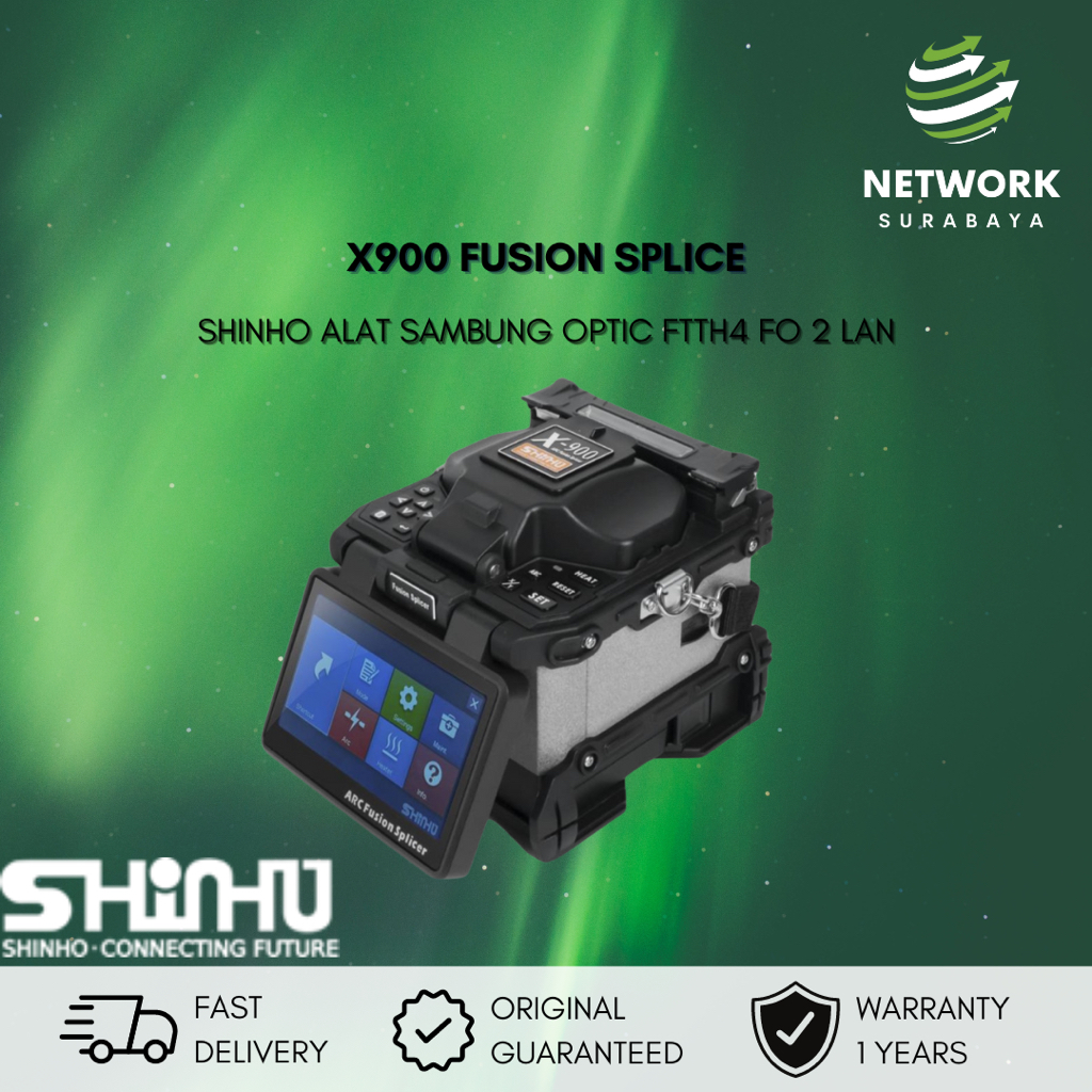 Jual SHINHO Fusion Splicer X-900 Alat Sambung Optic FTTH | Shopee Indonesia