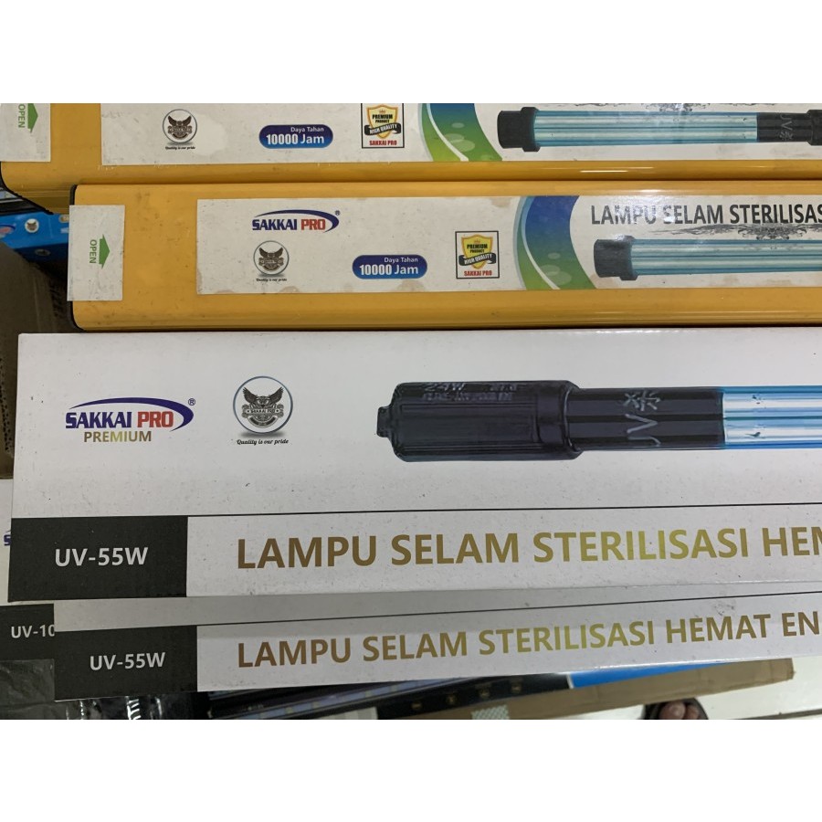 Jual Lampu Uv Ultraviolet Aquarium Kolam Ikan Sakkai PRO 5w 7w 9w 11w 16w 25w 35w 45w 55w 70w ...