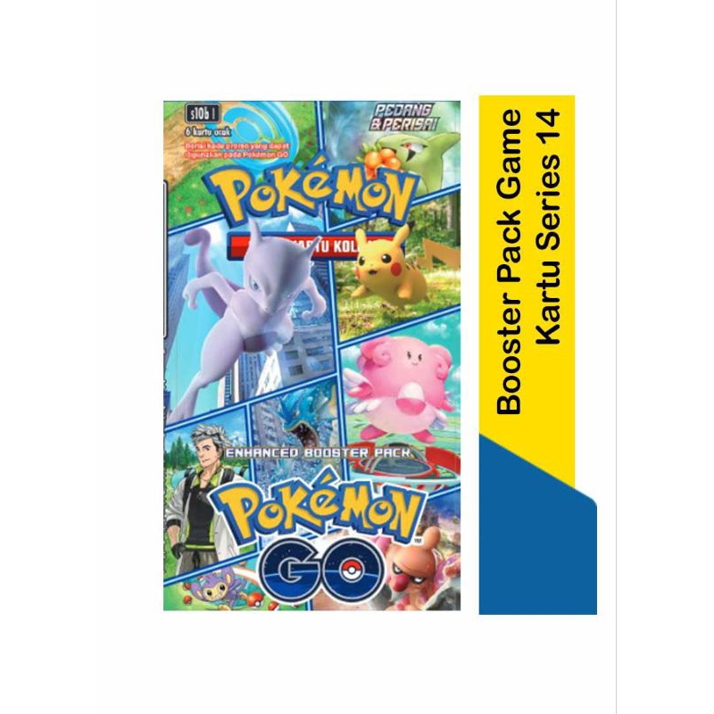 Jual Pokemon Go Booster Pack Game Kartu Series 14 | Shopee Indonesia
