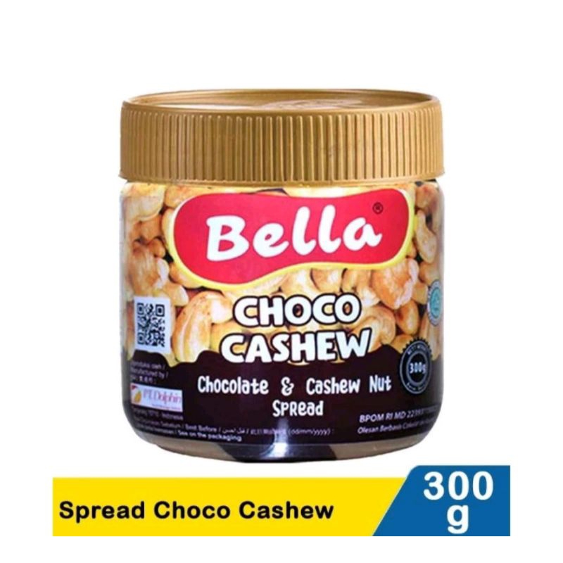 Jual Bella Choco Cashew Nut Spread / Selai coklat 300gr | Shopee Indonesia