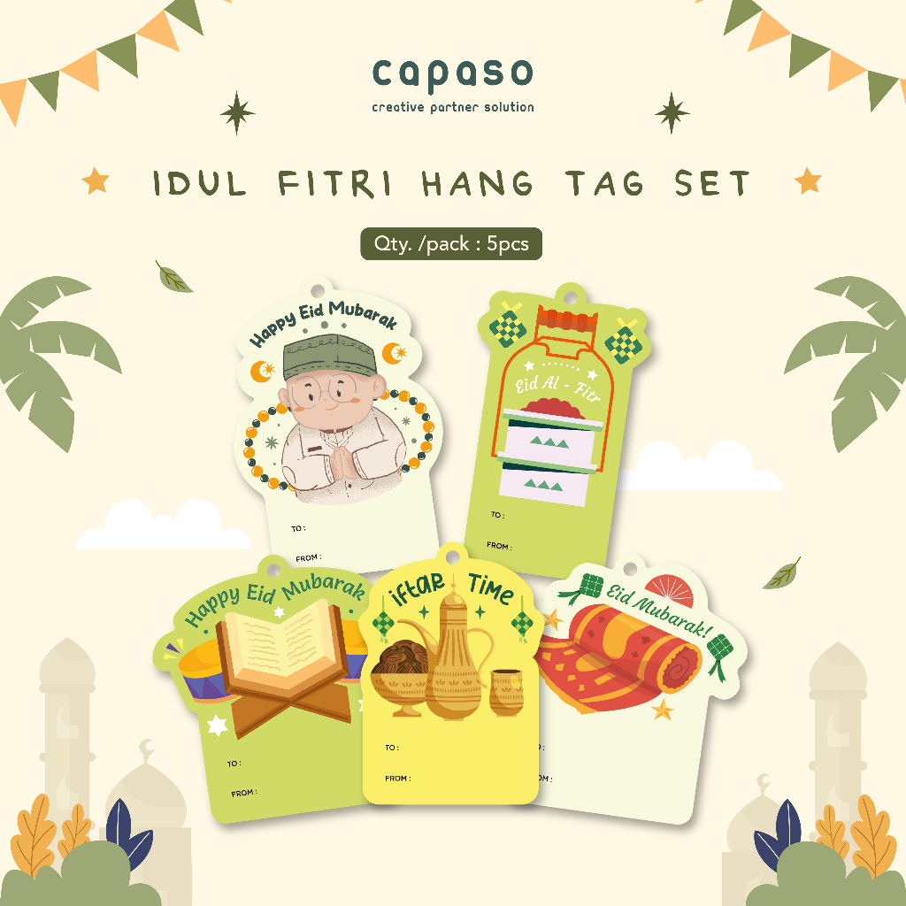 Jual Hang Tag Idul Fitri / Hang Tag Lebaran / Hang Tag Lucu | Shopee ...