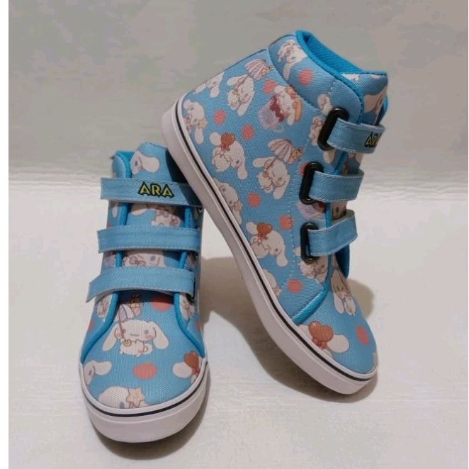 Jual ADS - Sepatu anak karakter Cinnamoroll | FREE cetak nama & foto ...
