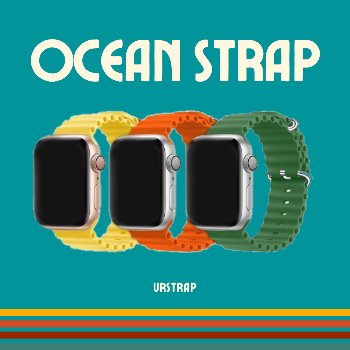 Jual Strap Ocean Band Ultra T900 Pro Max T800 iWatch T500 T55 ...