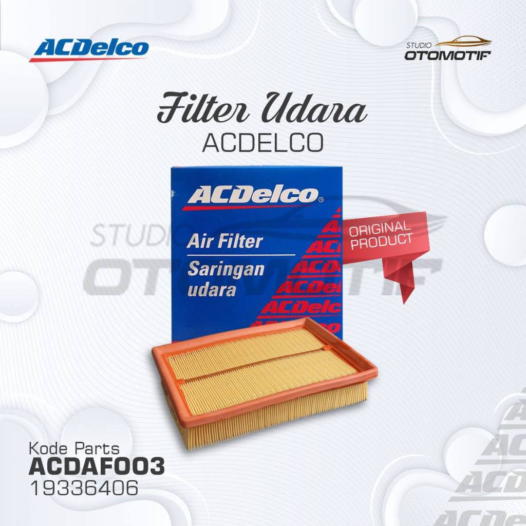 Jual Filter Udara Spin Aveo Sonic ACDELCO 6406 Air Filter | Shopee ...