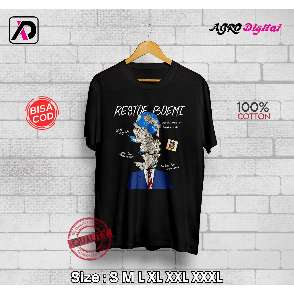 Jual Kaos Custom Restoe Boemi Dewa 19 | Kaos Distro (Bisa Desain ...
