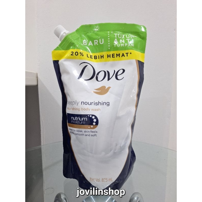 Jual Dove Body Wash Deeply Nourishing Refill 825ml...Sabun Cair Dove ...