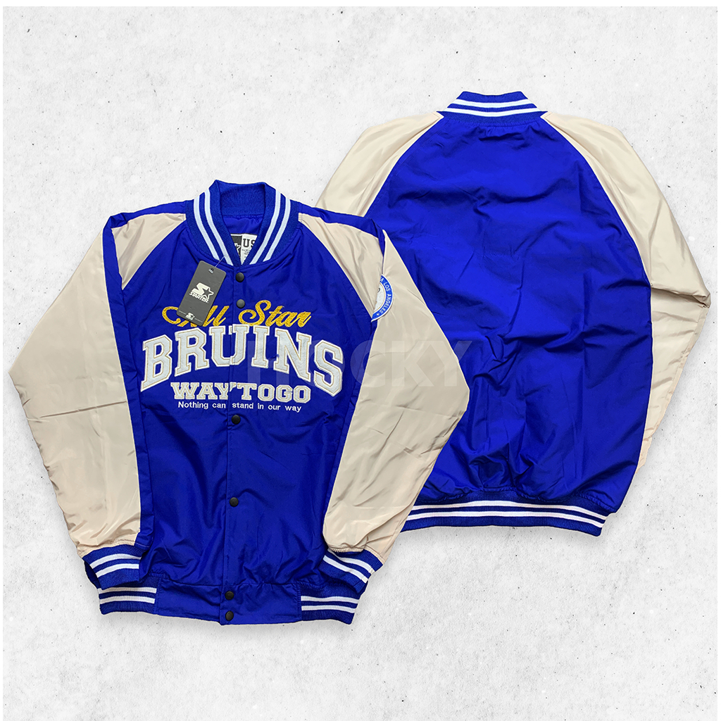Jual HOCKY Jaket Basket UCLA BRUINS Varsity Bomber Pria Wanita Warna ...