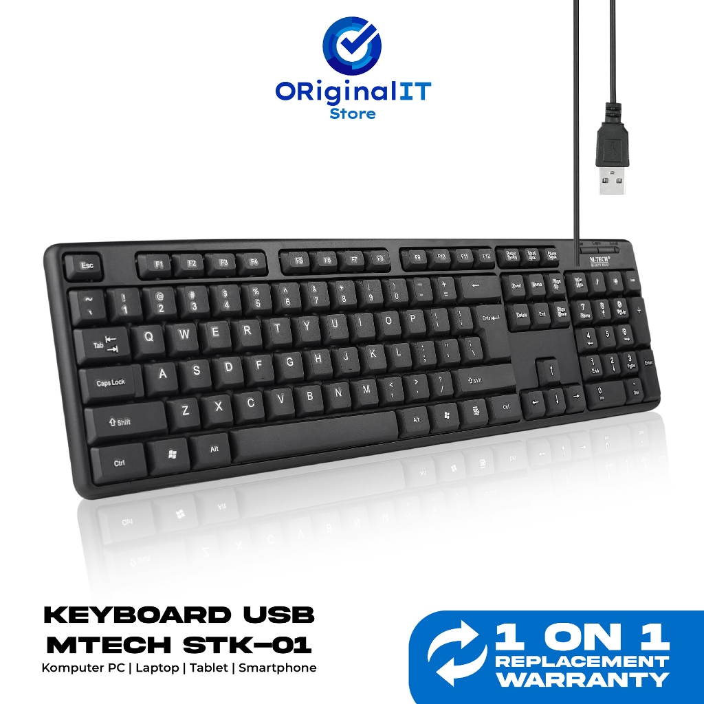 Jual Keyboard USB Keyboard PC Komputer Laptop HP Keyboard | Shopee ...