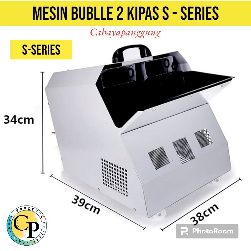 Jual Mesin Gelembung Bubble S-Series 2 Kipas Untuk Panggung | Shopee ...