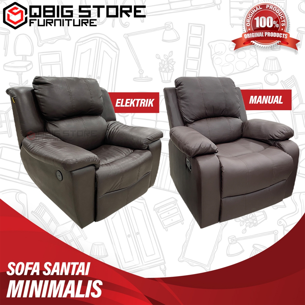 Jual Sofa Recliner Reclining kursi santai minimalis multifungsi ...