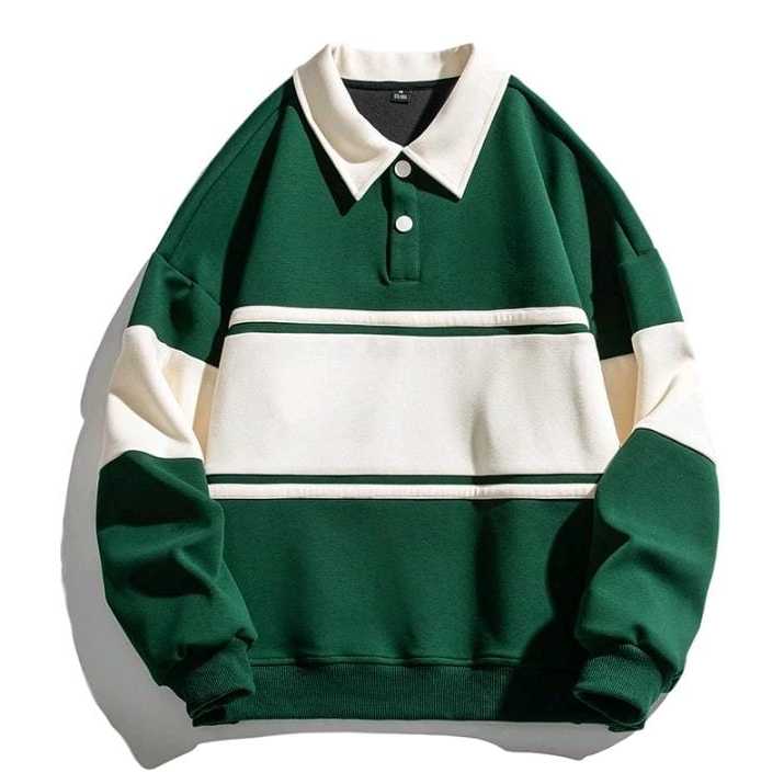 Jual MM_STORE Sweater Rugby Vintage Switer Pria Wanita Premium Distro ...