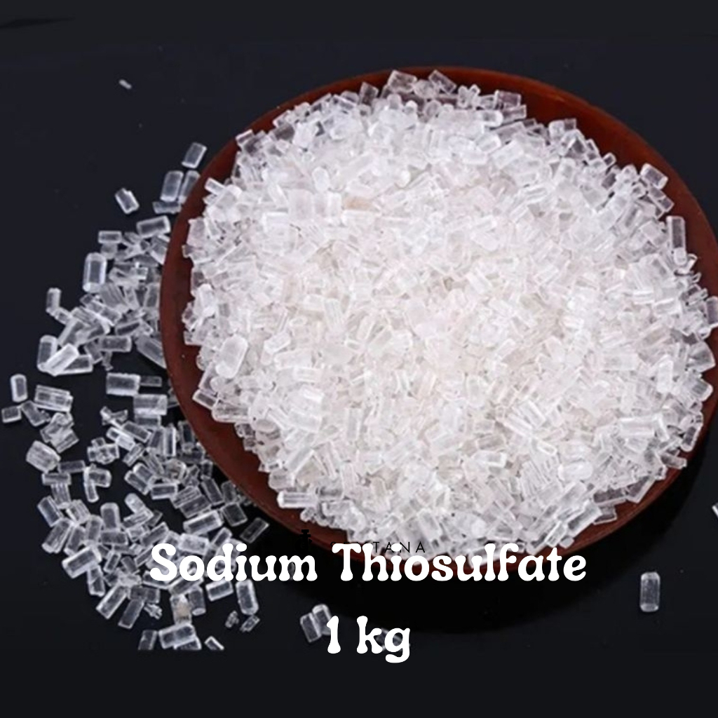 Jual Sodium Thio.sulfate / Na2S2O3 1 kg - Sodium Thiosulphate - Natrium ...