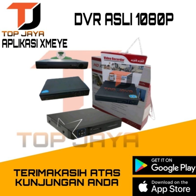Jual DVR XMEYE 4CH RECORDER CCTV 1080p FULL PLAYBACK 4 CHANNEL | Shopee ...