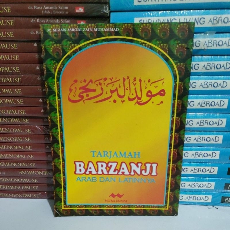Jual Buku Original - Buku Tarjamah Barzanji Arab Dan Latinnya | Shopee ...