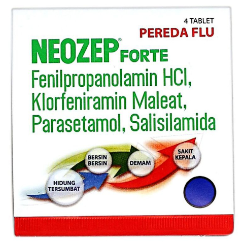 Jual Obat Neozep isi 4 Tablet. 1 Pak (25 Strip) | Shopee Indonesia