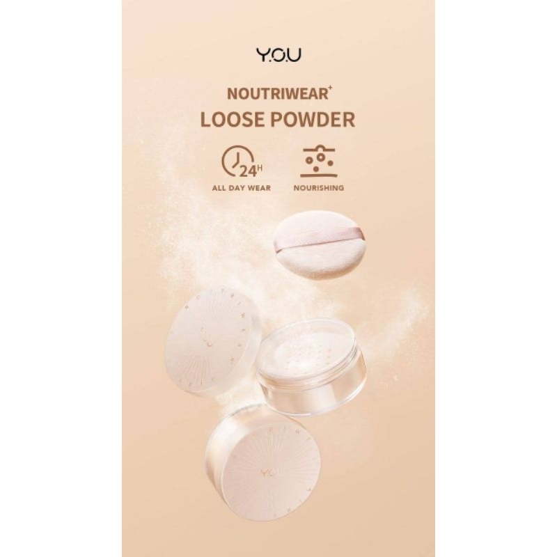 Jual YOU NoutriWear+ Airy Fit Loose Powder | Shopee Indonesia